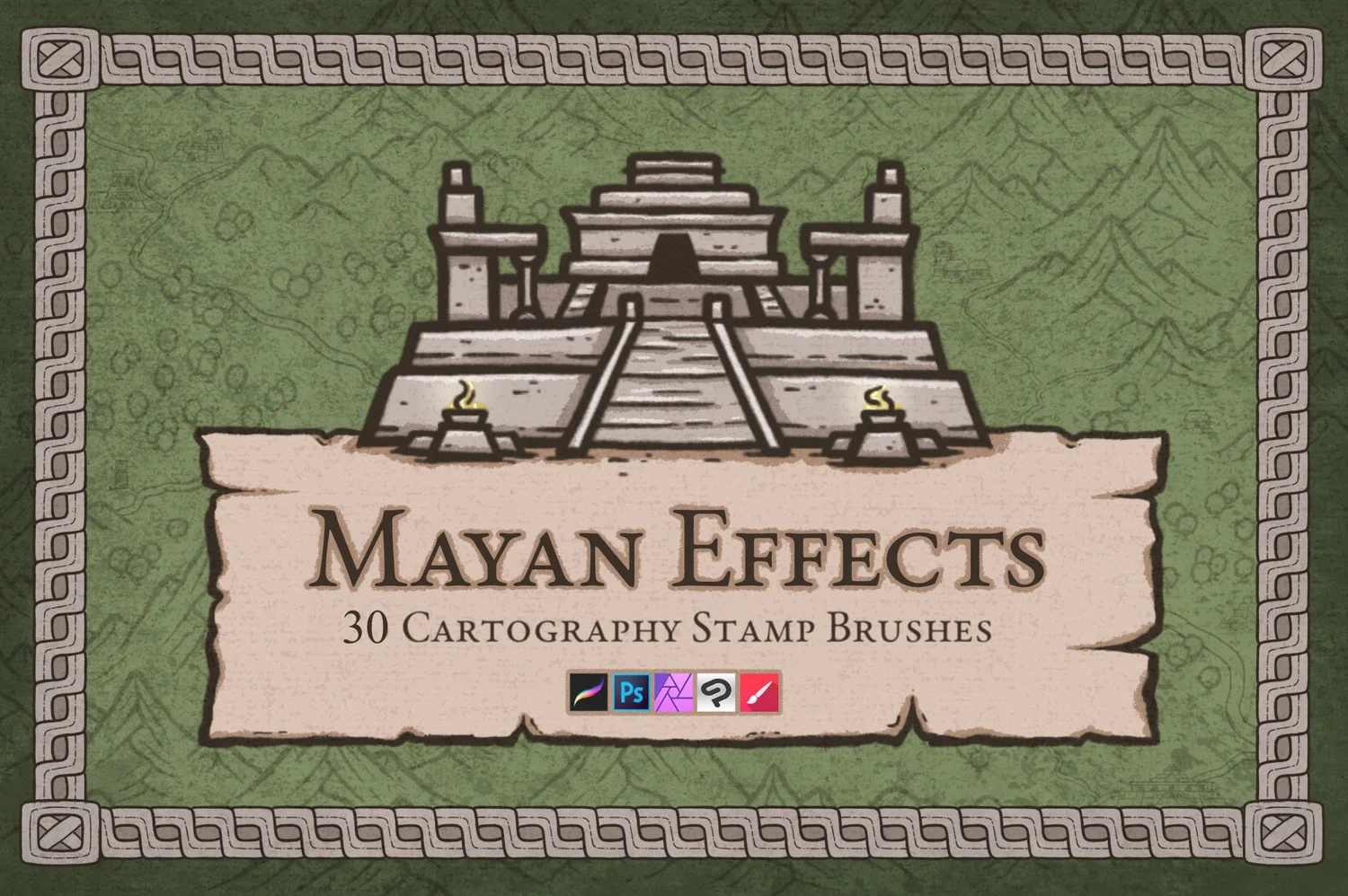 Mayan Effects for the Fantasy Map Builder — Map Effects
