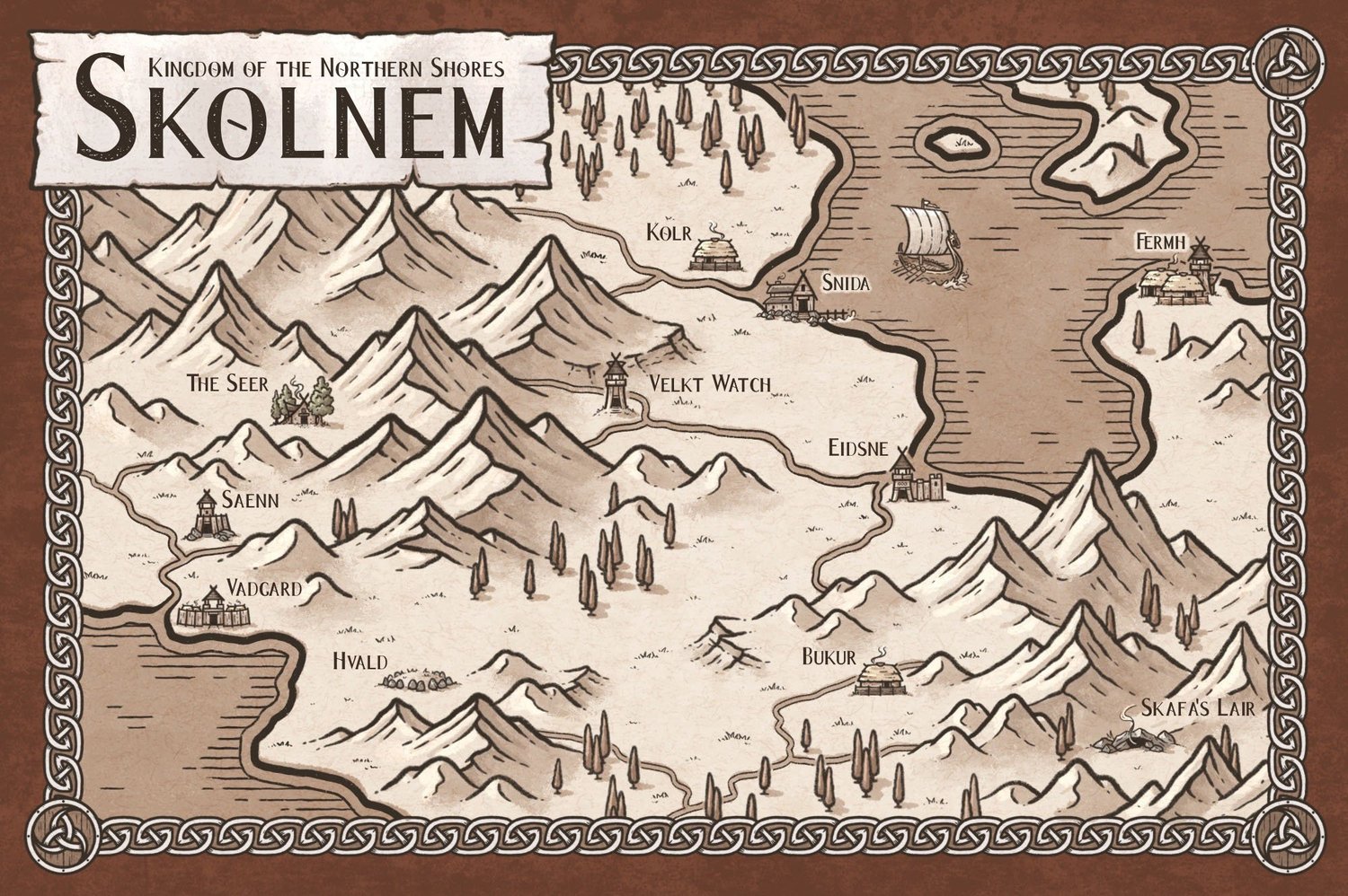Legendarus - Headline Font for Fantasy Map Builders — Map Effects