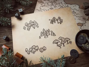 Tree Add On Pack for The Fantasy Map Builder — Map Effects