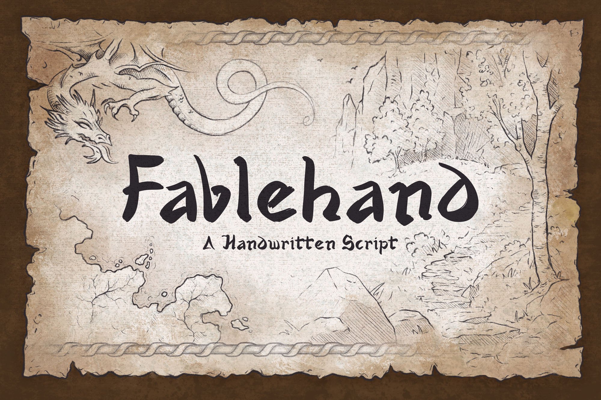 Fantasy Fonts for Maps & RPG — Map Effects