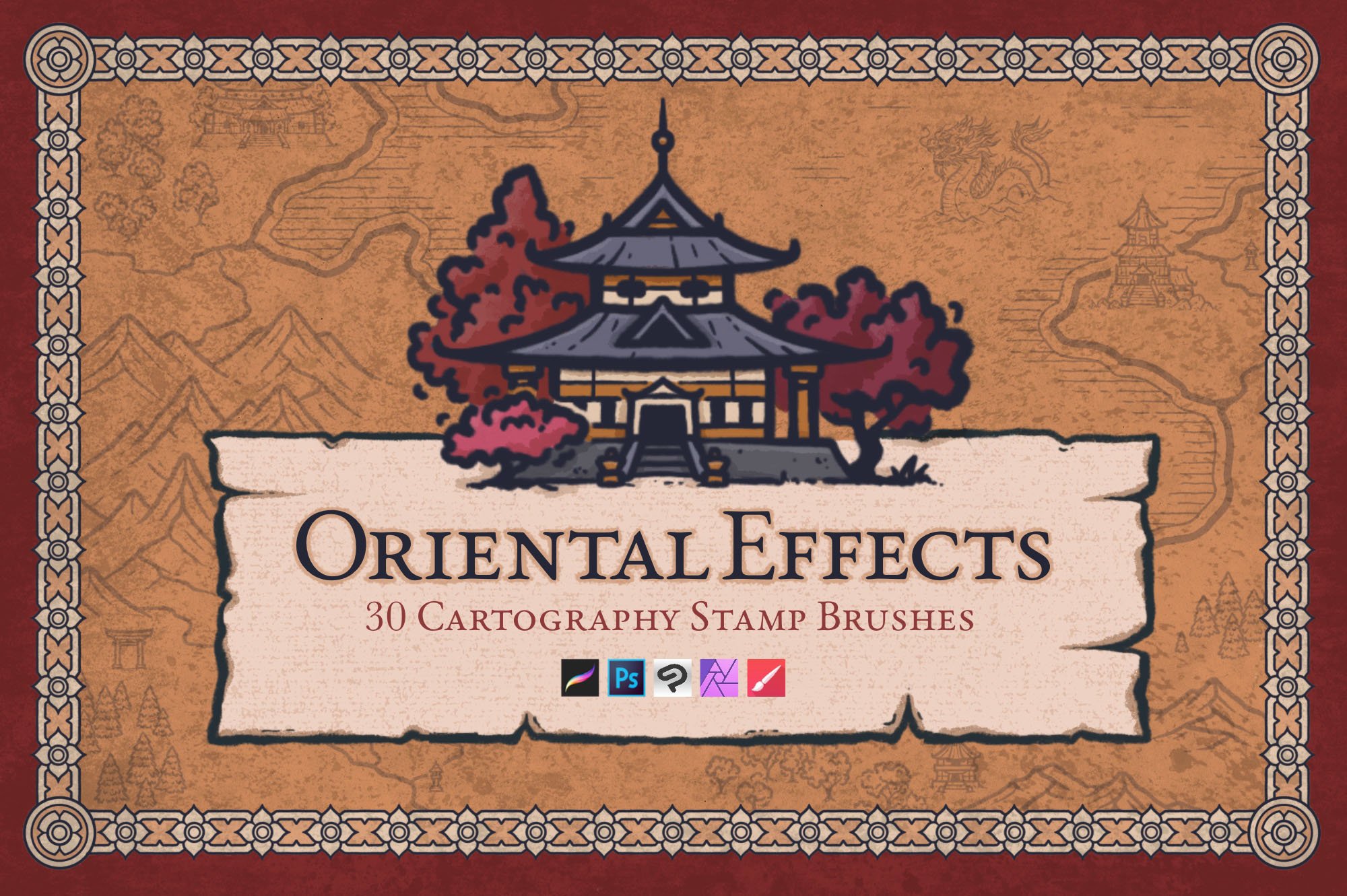 Oriental Effects for the Fantasy Map Builder — Map Effects
