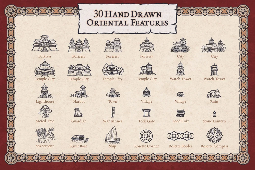 History Effects Bundle for the Fantasy Map Builder — Map Effects