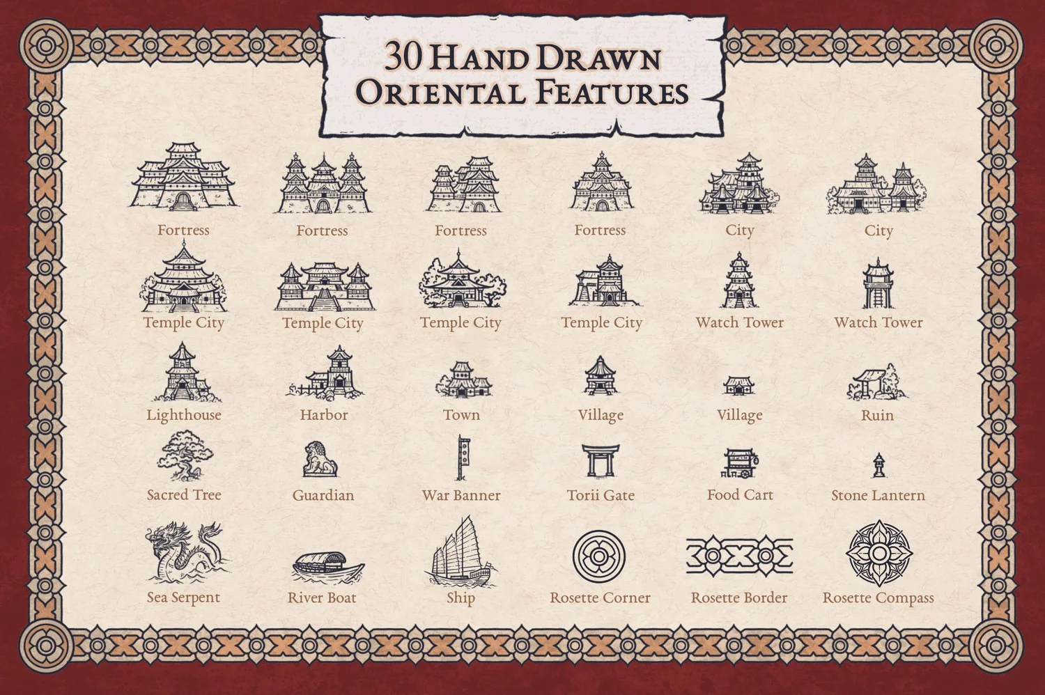 History Effects Bundle for the Fantasy Map Builder — Map Effects