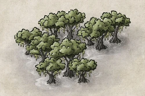 How to Draw Marshes on Your Fantasy Maps — Map Effects