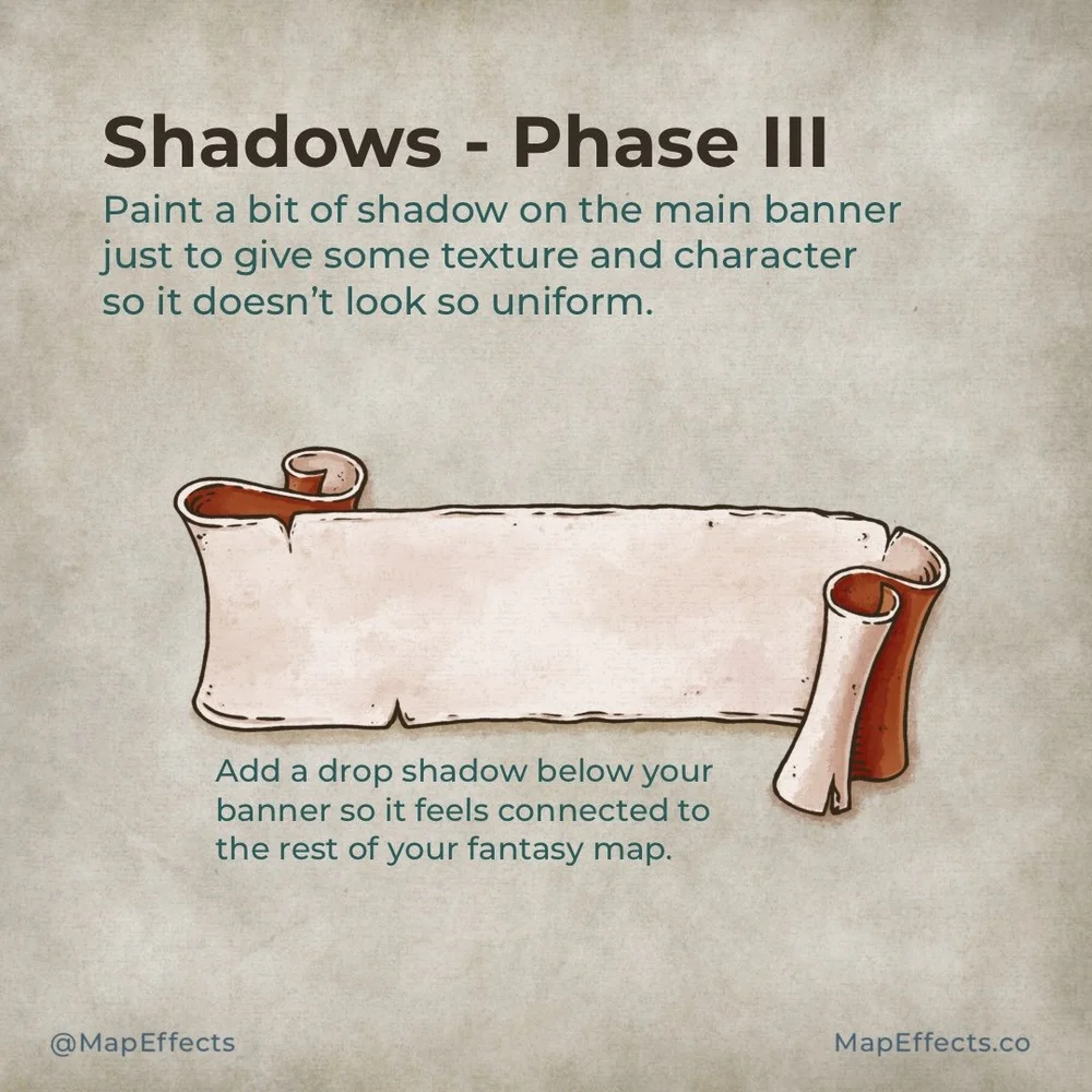 How to Draw Banners on your Fantasy Maps — Map Effects
