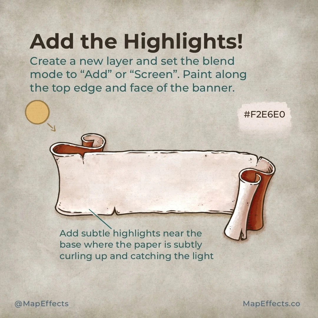 How to Draw Banners on your Fantasy Maps — Map Effects