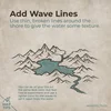 How to Draw a Lake in the Mountains on Your Fantasy Maps — Map Effects