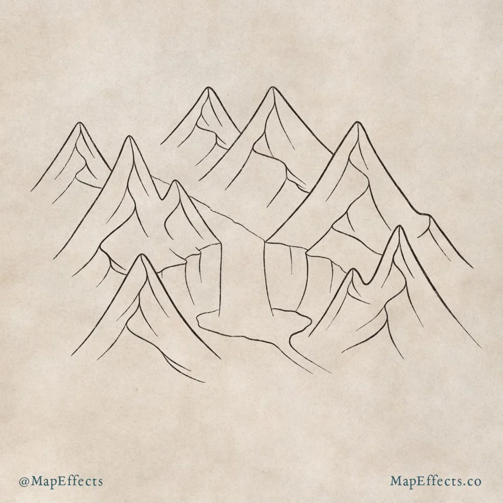How to Draw Waterfalls on Your Fantasy Maps — Map Effects