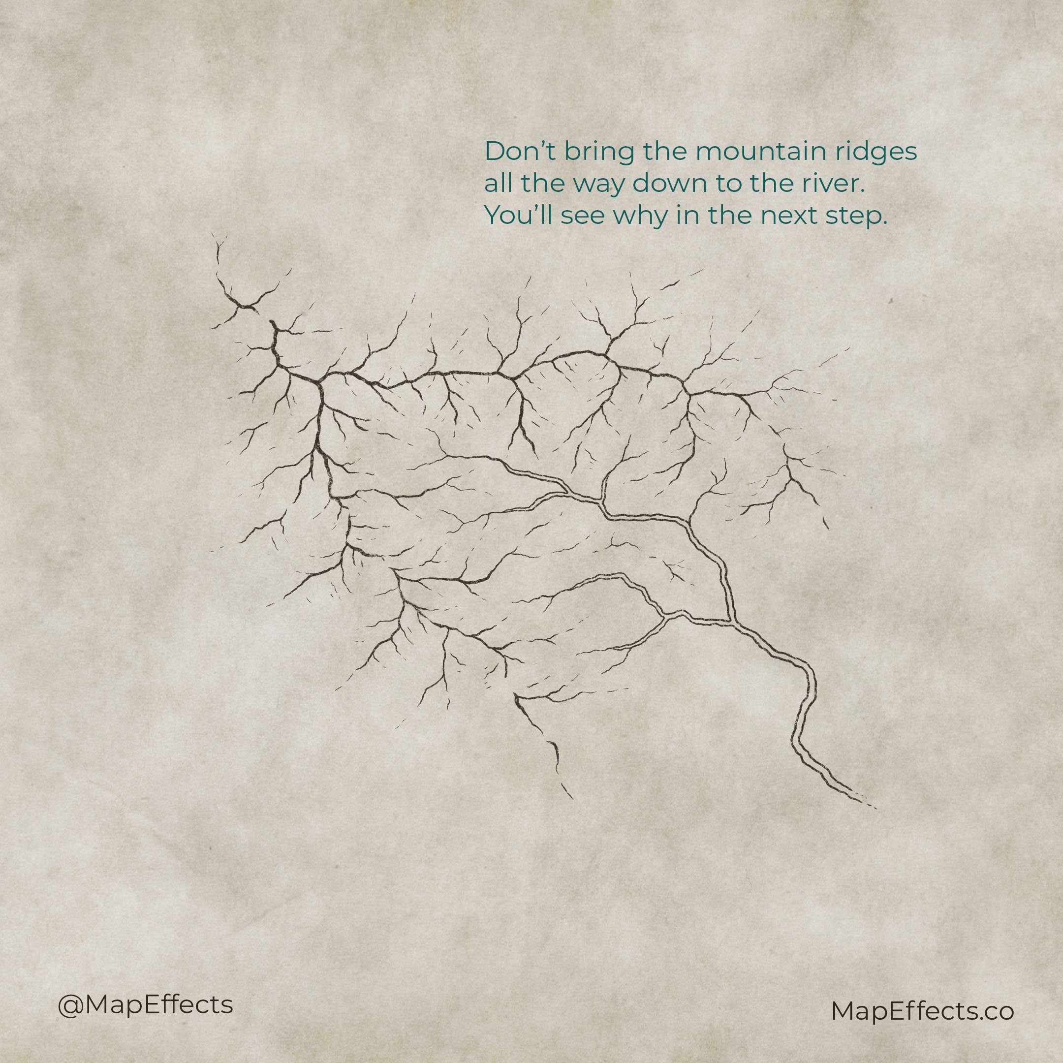 How to Draw Mountains in Top-Down Perspective On Your Fantasy Maps ...