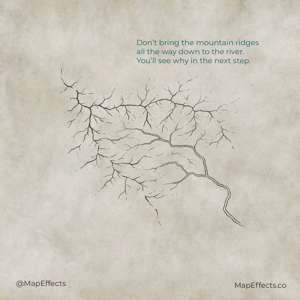 How to Draw Mountains in Top-Down Perspective On Your Fantasy Maps ...