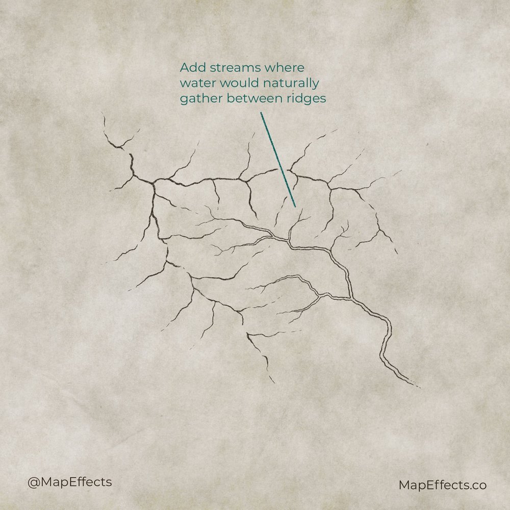 How to Draw Mountains in Top-Down Perspective On Your Fantasy Maps ...