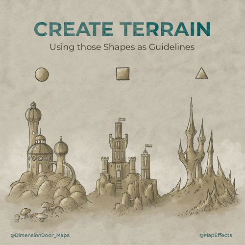Using Shape Language for Fantasy Maps to Give Character — Map Effects