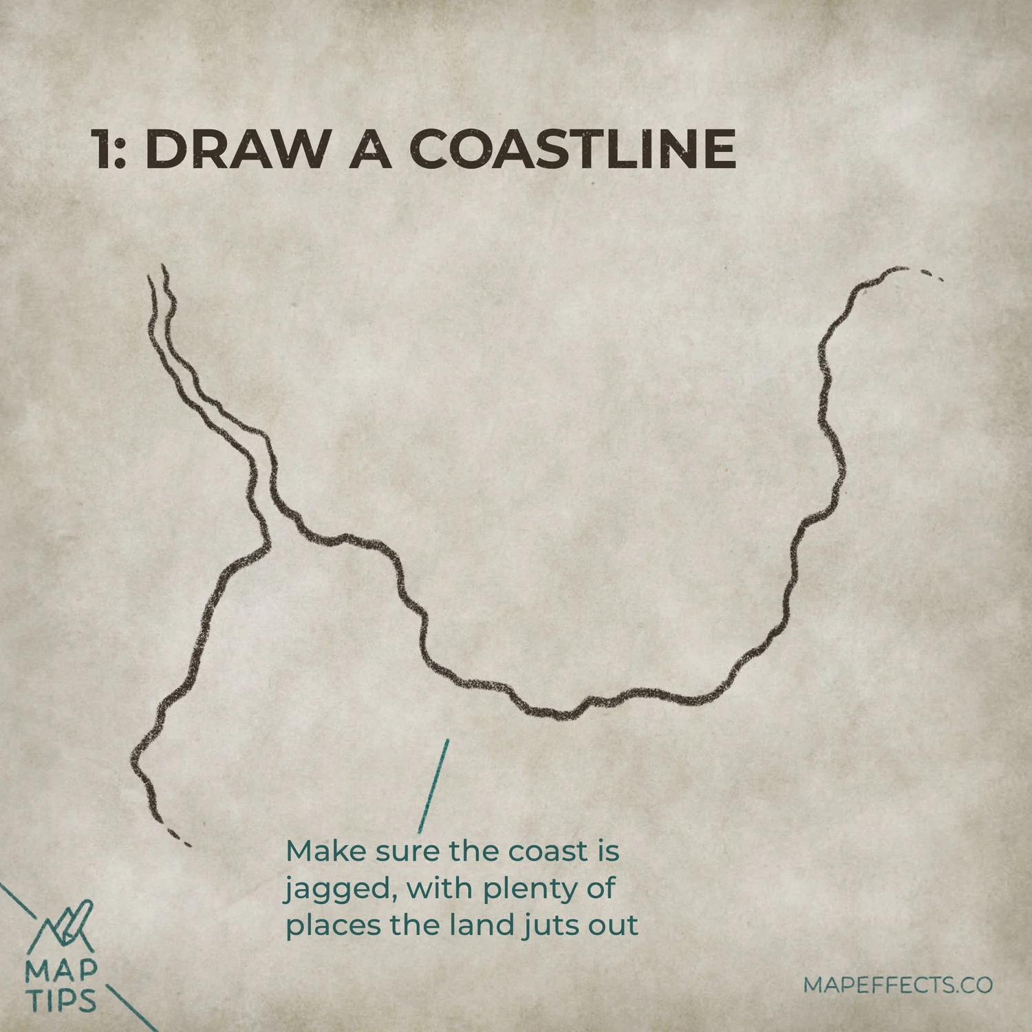 Drawing Cliffs on Coastlines in Top Down Perspective for Your Fantasy ...
