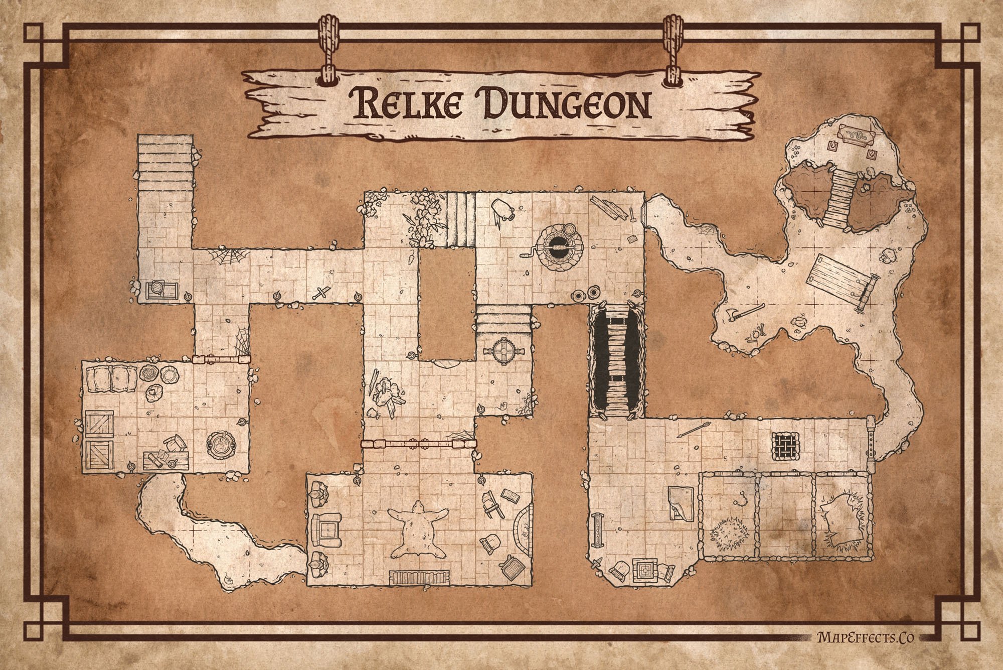 Dungeon Map Builder for Your Fantasy Maps — Map Effects Dungeon Map Builder for Your Fantasy Maps — Map Effects