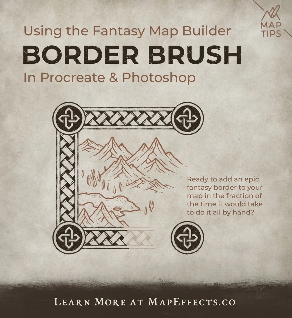 How to Easily Add a Detailed Border to Your Fantasy Maps — Map Effects