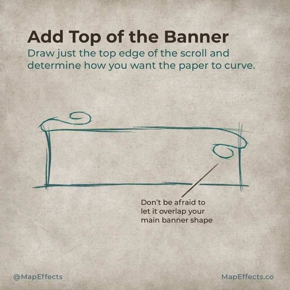 How to Draw Banners on your Fantasy Maps — Map Effects