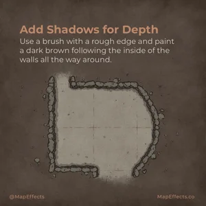 How to Draw Rough Stone Walls on Your Dungeon Maps — Map Effects