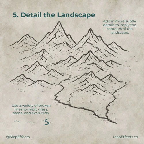 How to Draw Rivers on Your Fantasy Maps — Map Effects