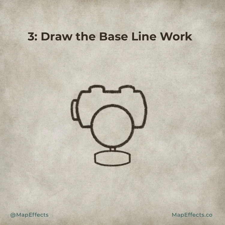 How to Draw a Waterwheel on Your City Maps — Map Effects