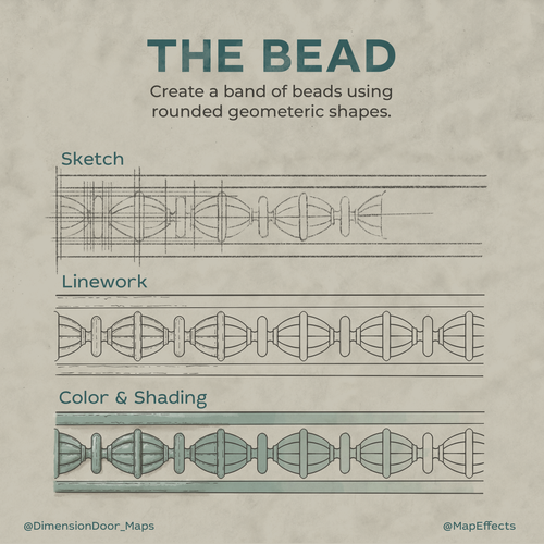 How to Draw 7 Fantasy Map Borders — Map Effects
