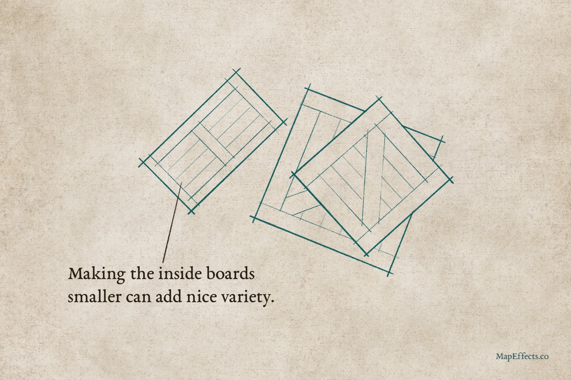 How to Draw Wood Crates on RPG Interior Maps — Map Effects