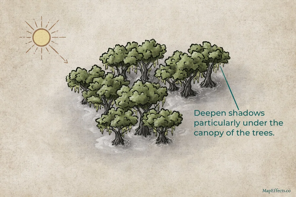 How to Draw Swamps on Fantasy Maps - Step by Step Tutorial — Map Effects