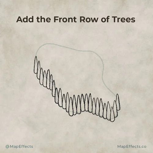 How to Draw a Forest on Your Fantasy Maps — Map Effects