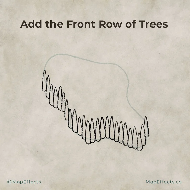 How to Draw a Forest on Your Fantasy Maps — Map Effects