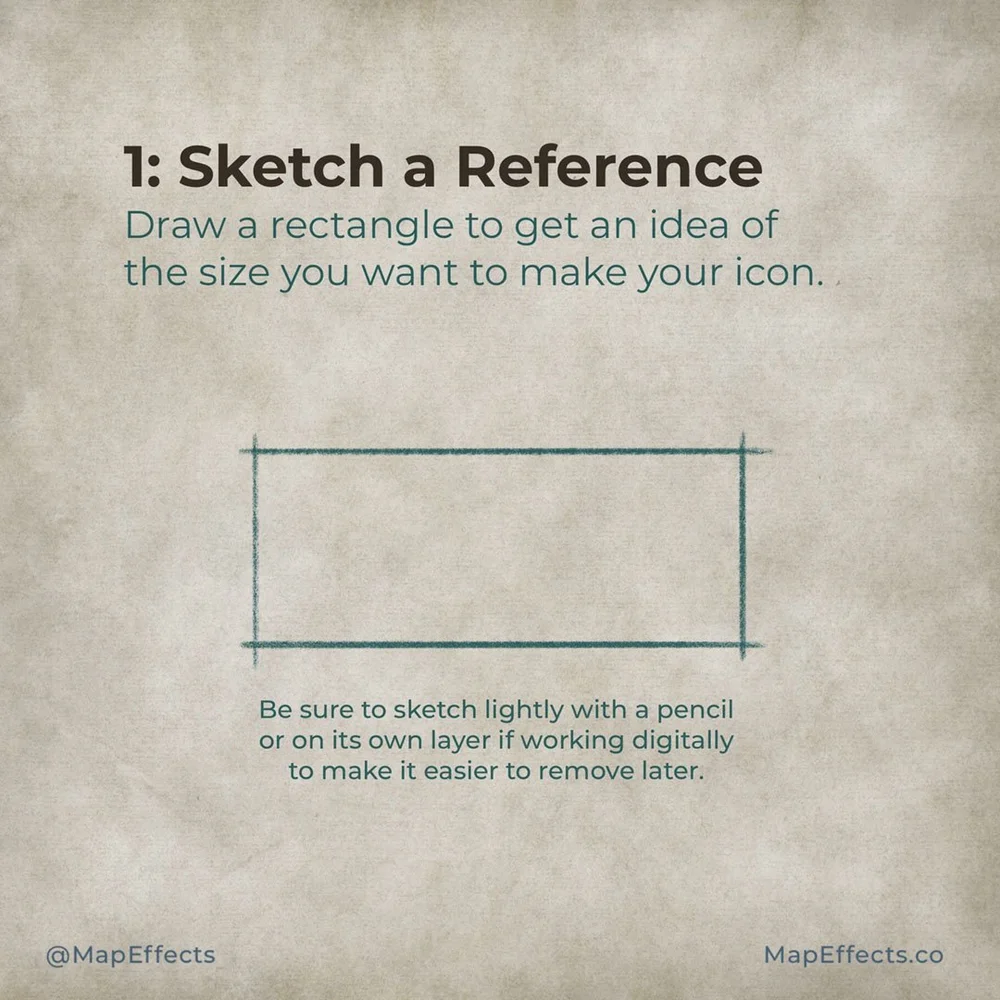 How to Draw a Castle Icon on Your Fantasy Maps — Map Effects