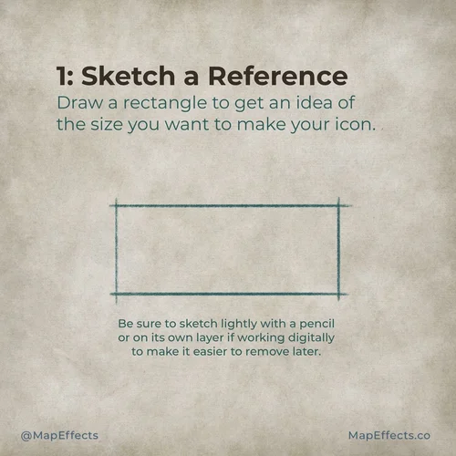How to Draw a Castle Icon on Your Fantasy Maps — Map Effects