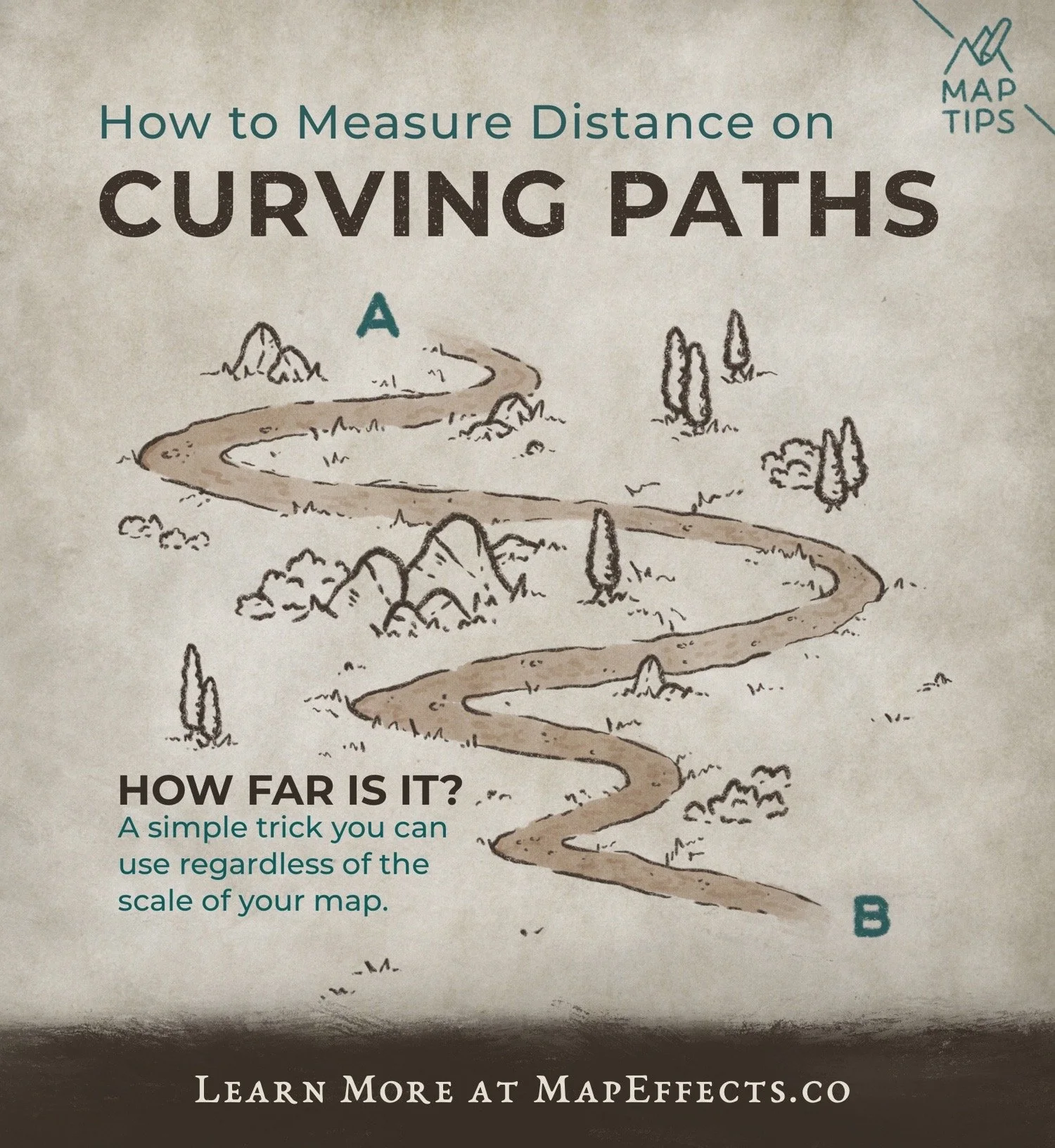 How to Measure Distance of Wandering Paths on Fantasy Maps — Map Effects