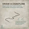 How to Draw Cliffs on the Coastline of Your Fantasy Maps — Map Effects