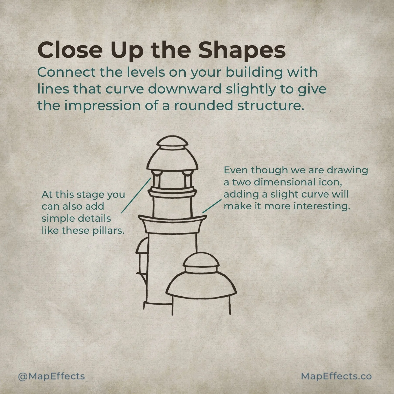 How to Draw A Lighthouse Icon — Map Effects