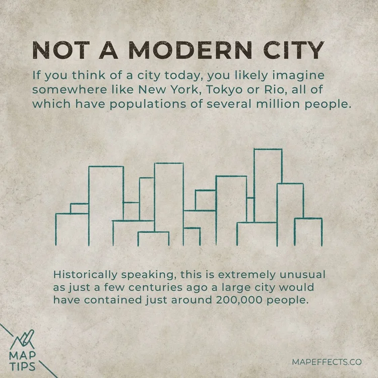 Believable Population Size for a City on Your Fantasy Map — Map Effects