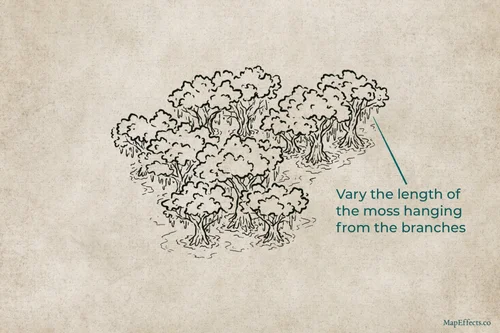 How to Draw Swamps on Fantasy Maps - Step by Step Tutorial — Map Effects