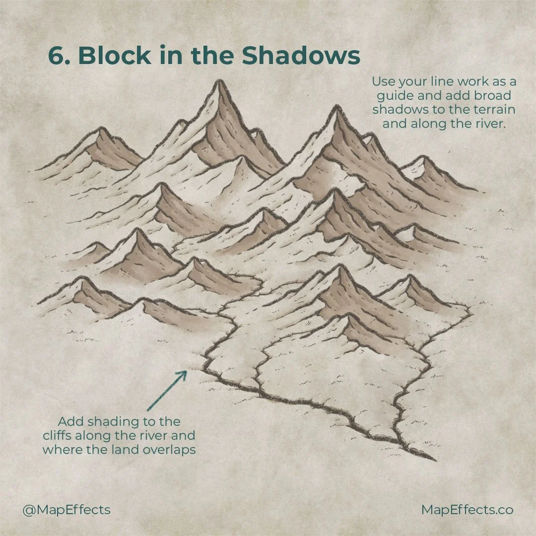 How to Draw Rivers on Your Fantasy Maps — Map Effects