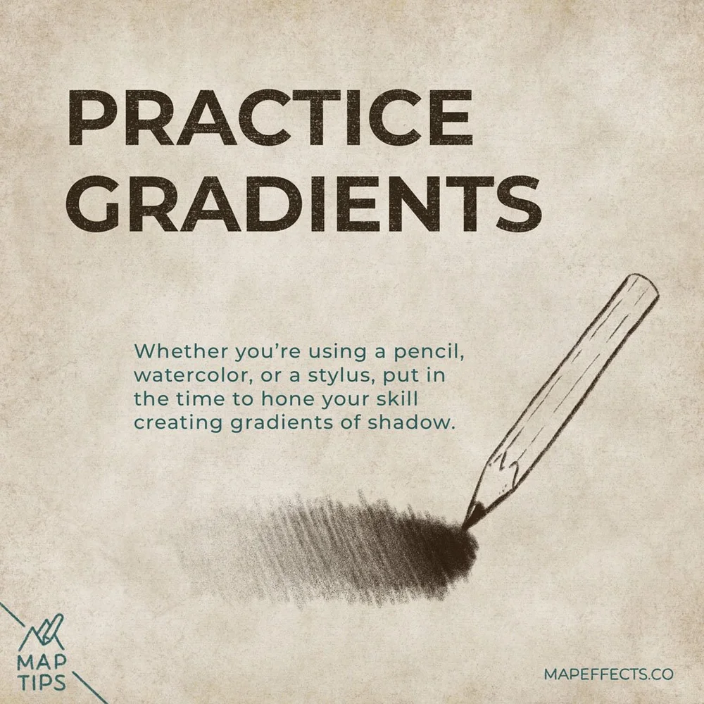 Mastering Value for Pencil Shading Your Fantasy Maps — Map Effects