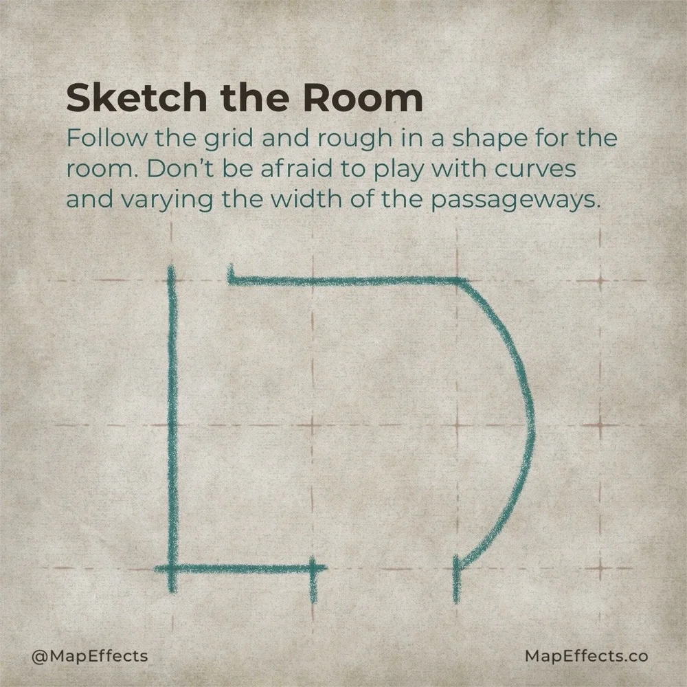 How to Draw Rough Stone Walls on Your Dungeon Maps — Map Effects