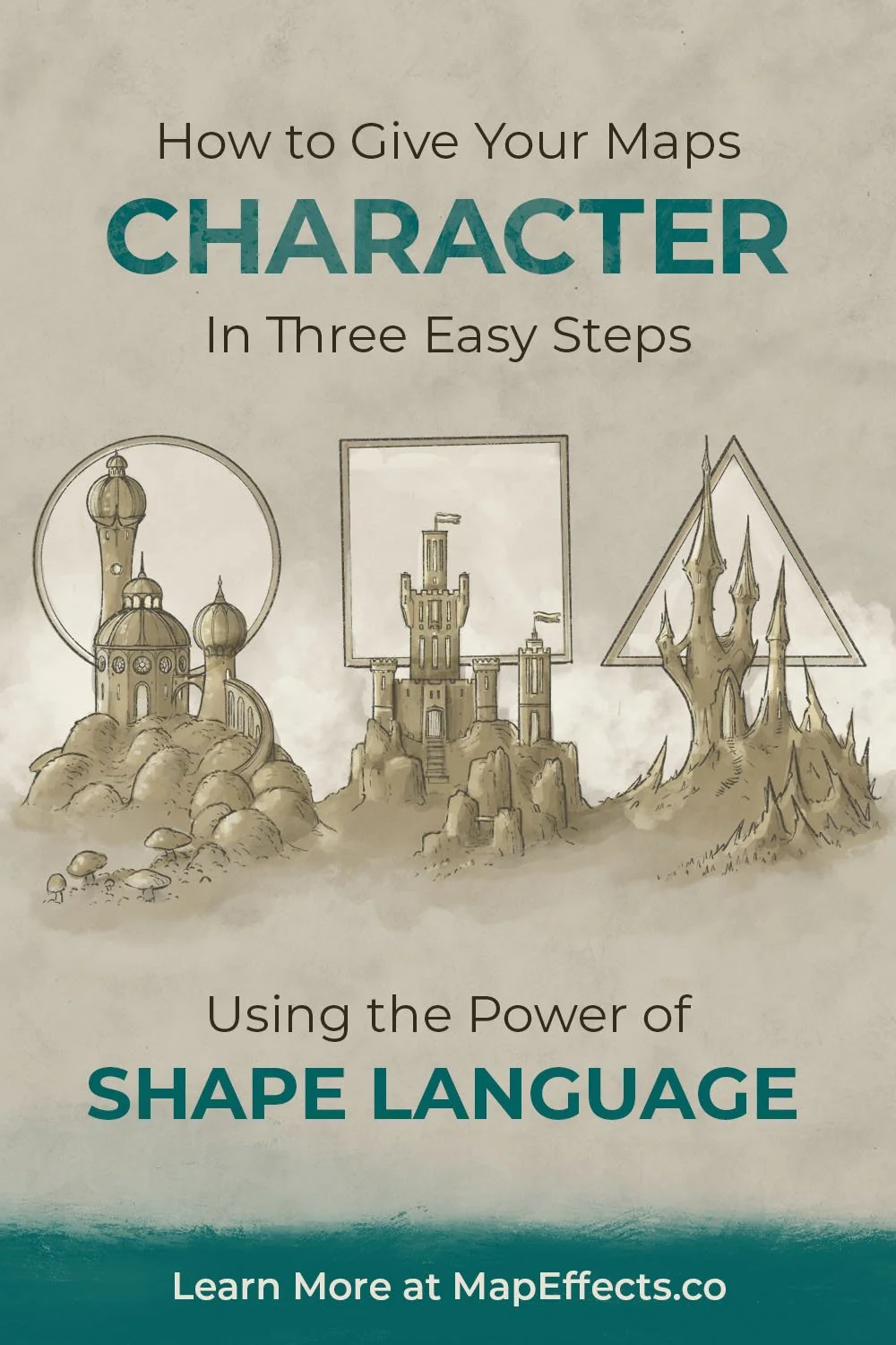 Using Shape Language for Fantasy Maps to Give Character — Map Effects