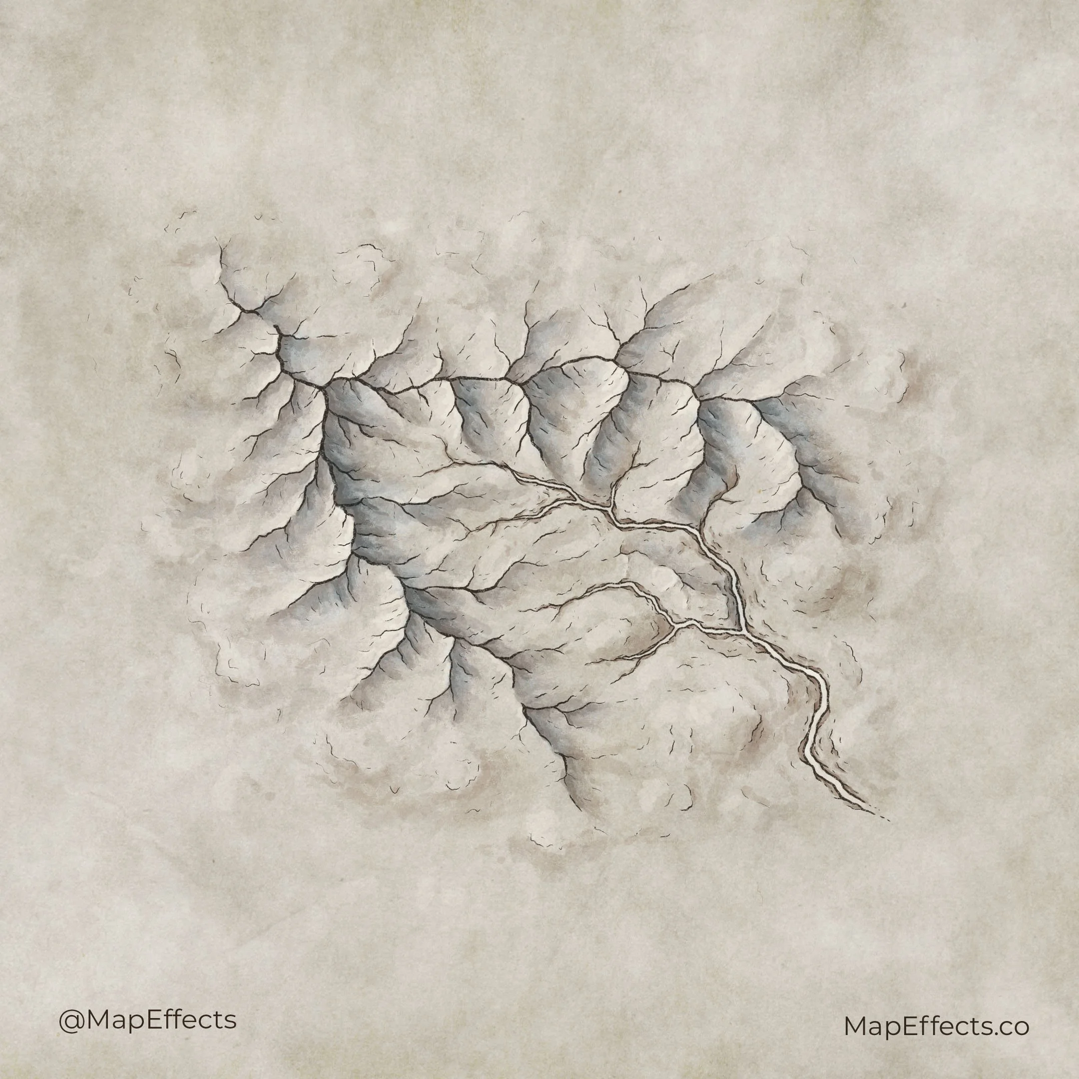 Landscape Top View Drawing