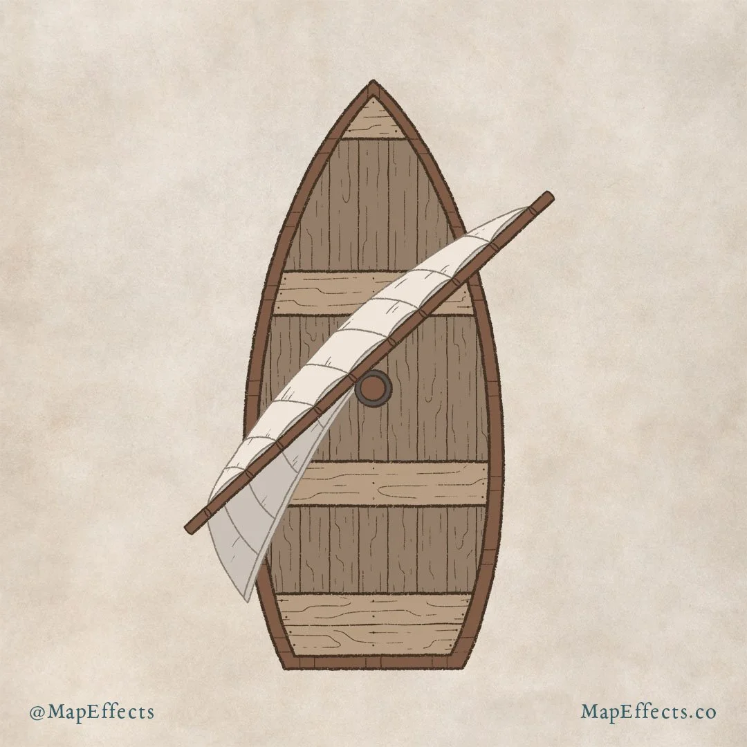 How to Draw a Sailboat on Your Fantasy Maps — Map Effects