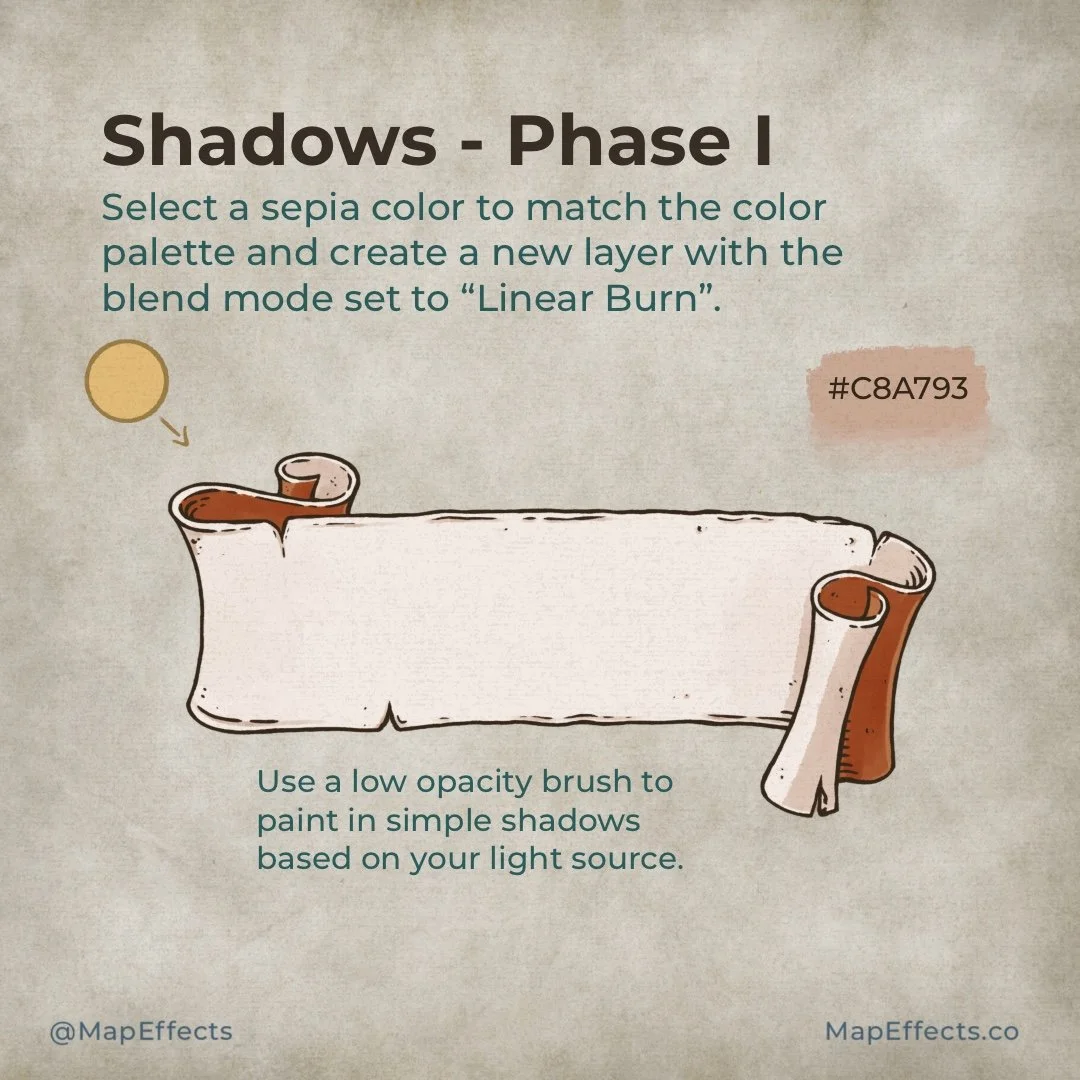 How to Draw Banners on your Fantasy Maps — Map Effects