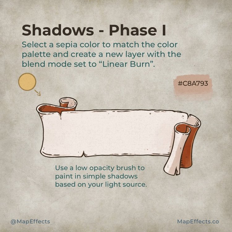 How to Draw Banners on your Fantasy Maps — Map Effects