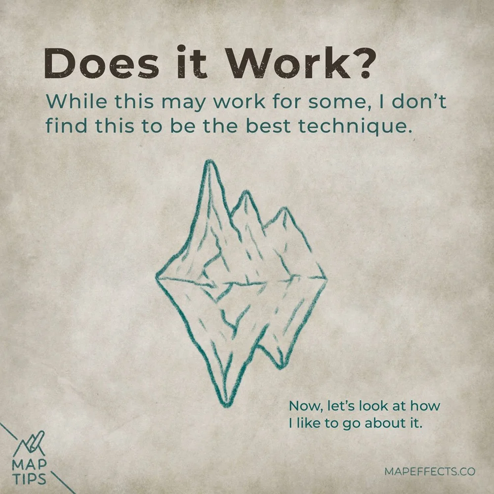 How to Draw a Floating Island on Your Fantasy Maps — Map Effects