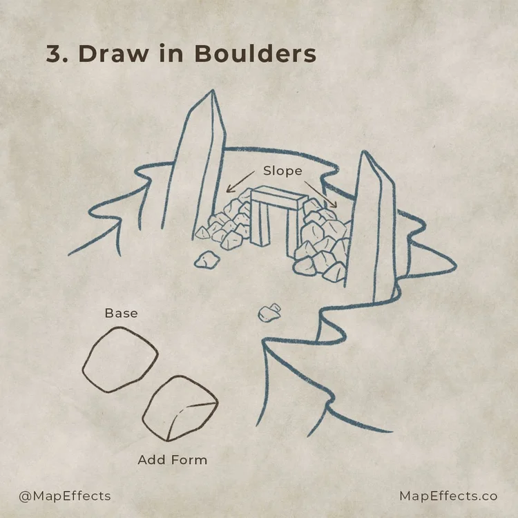 How to Draw a Tomb on Your Fantasy Maps — Map Effects