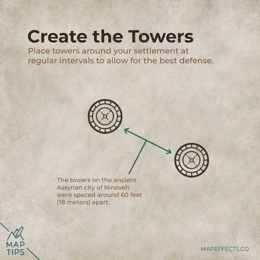 How to Create and Shade Walls & Towers With the City Map Builder — Map ...