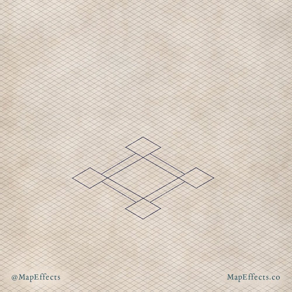 How to Draw an Isometric Castle Icon On Your Fantasy Map — Map Effects