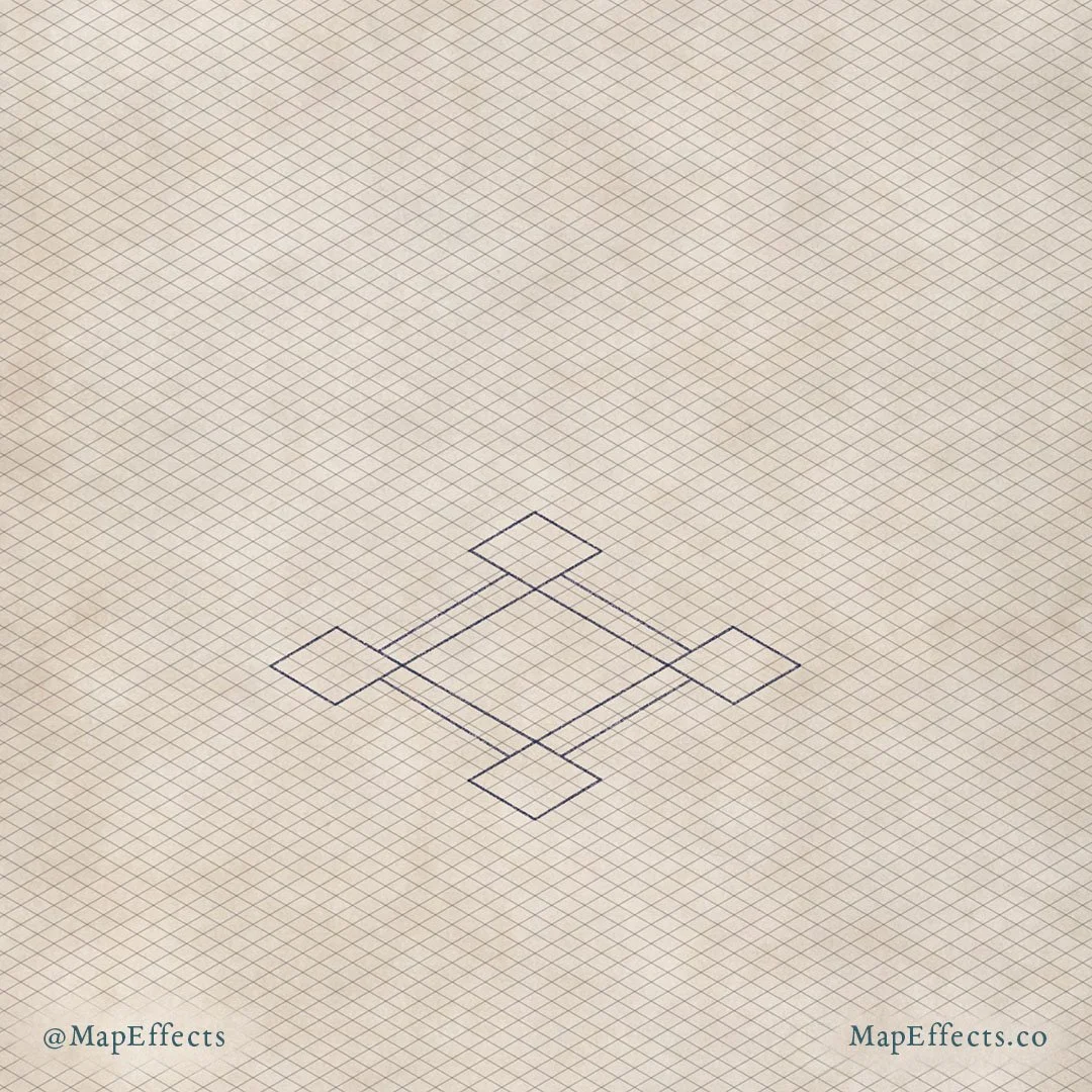 How to Draw an Isometric Castle Icon On Your Fantasy Map — Map Effects