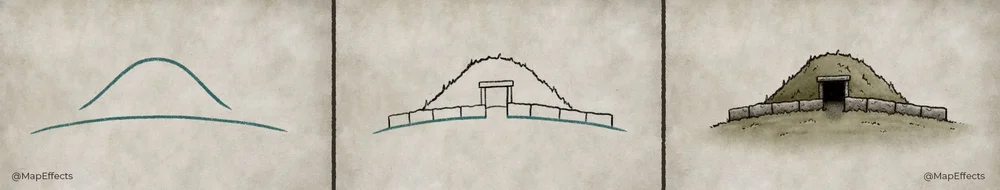 How to Draw a Barrow Icon on Your Fantasy Map — Map Effects