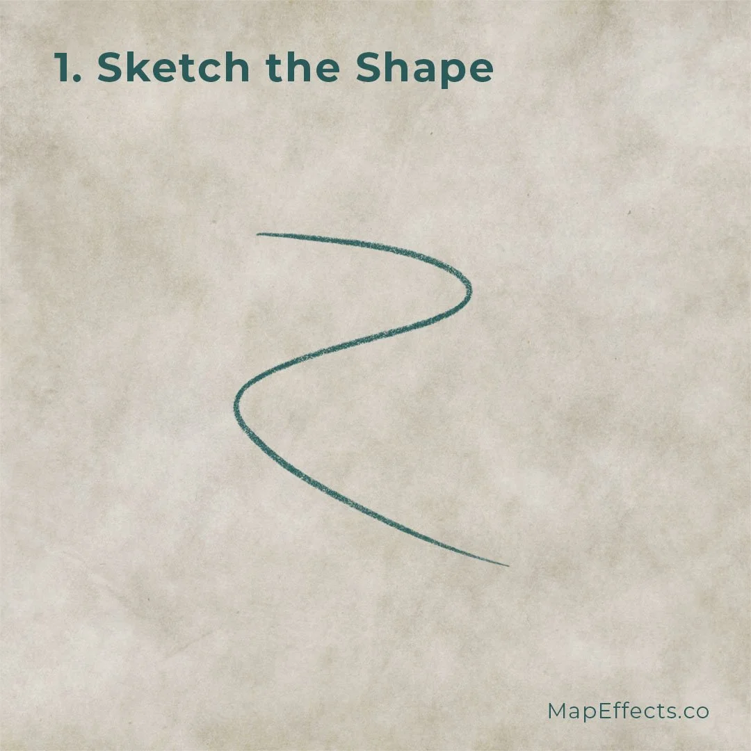 How to Draw Sand Dunes — Map Effects